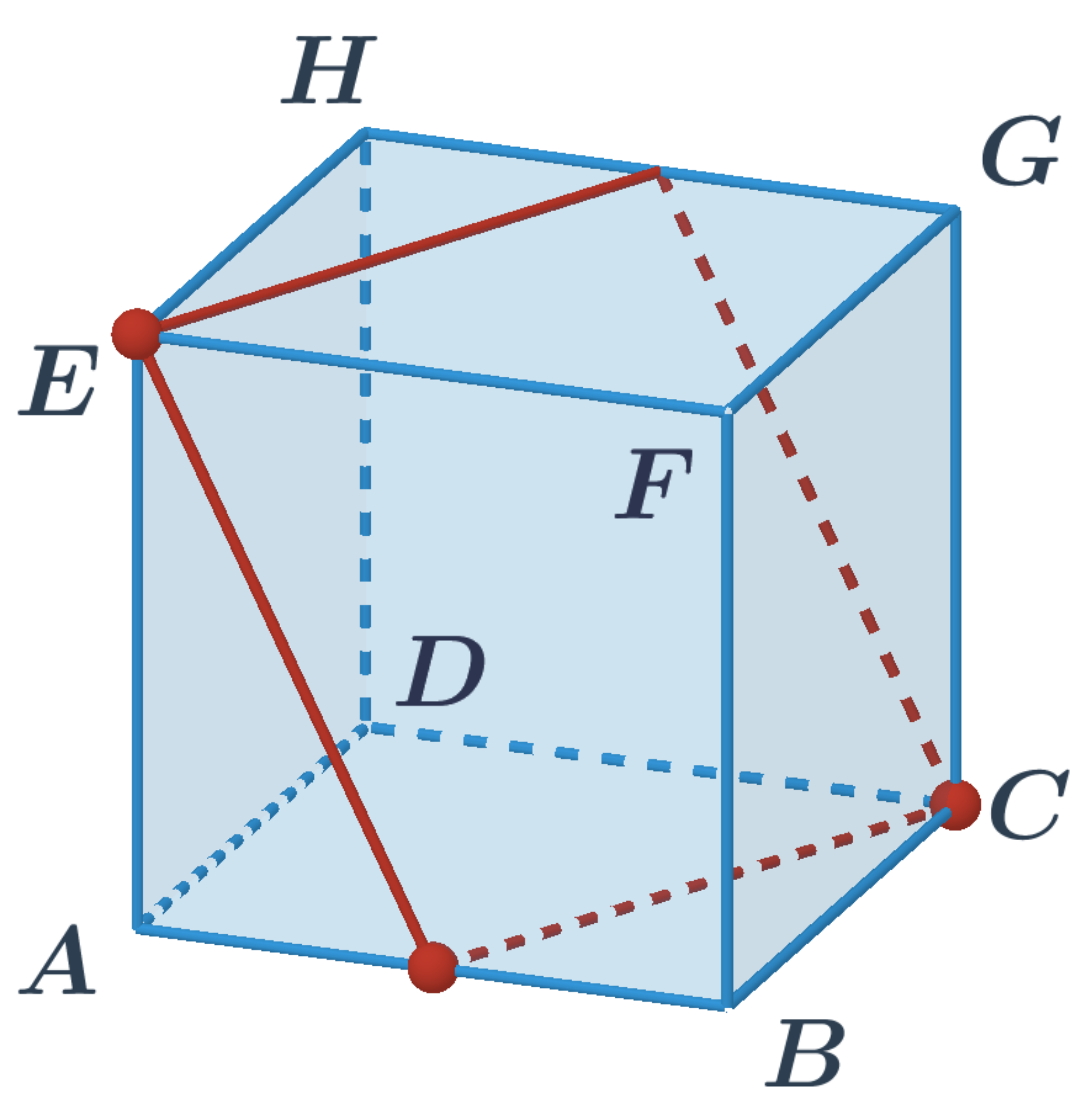 Řezy krychle – Procvičování online – Umíme matiku