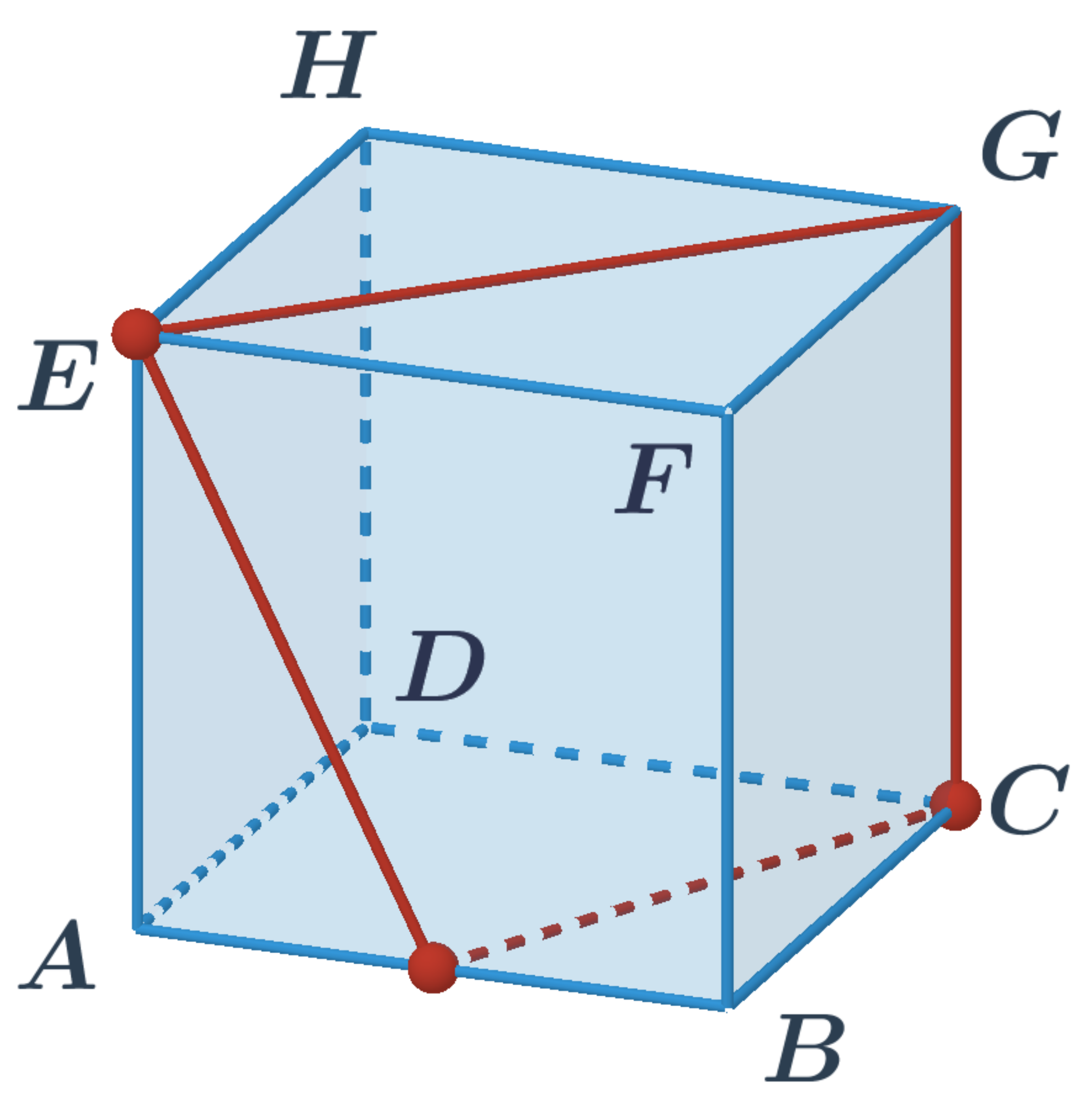 Řezy krychle – Procvičování online – Umíme matiku